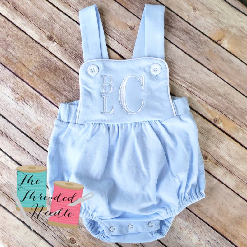 Baby Boy Monogrammed Bubble Monogrammed Bubble Monogrammed - Etsy
