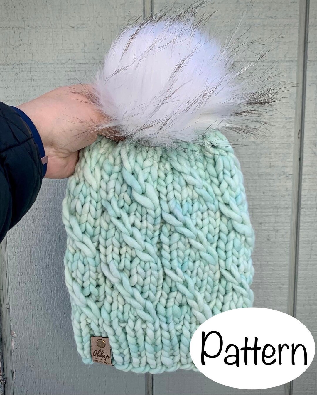 Switchback Beanie Digital PATTERN *this is Not a Finished Product* - Etsy