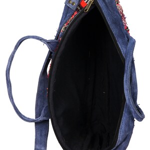 Vintage Boho Suede Leather Jaipur Laptop Bag With Antique Mirror-work ...