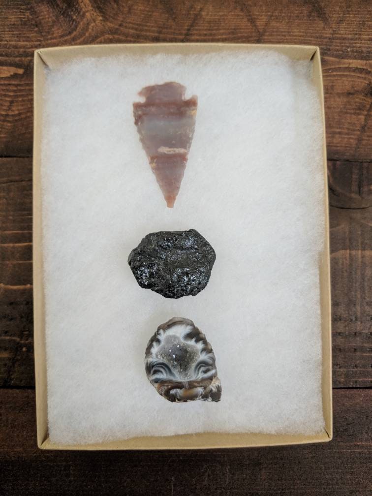 Arrowhead Stone Gift Set* Gift for Brother* Southwest Carved Arrowhead ...