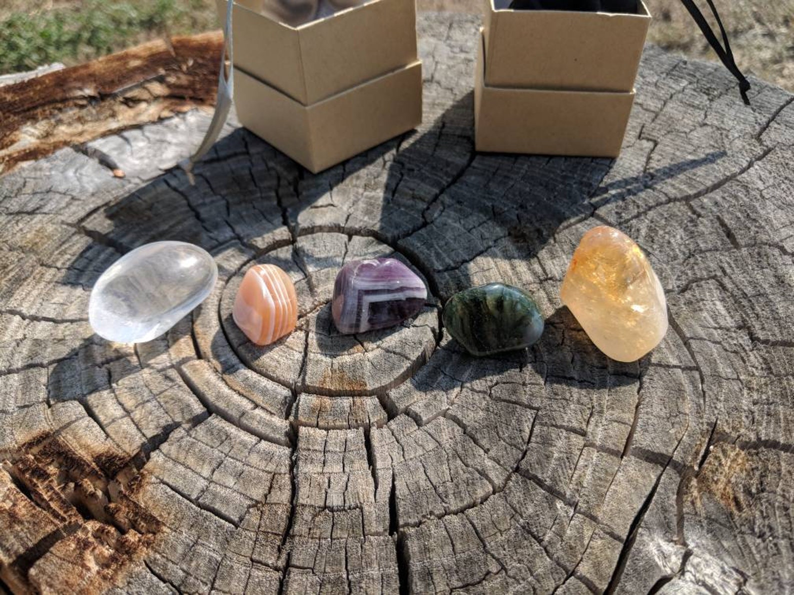 Lucky Crystals Luck and Abundance Stones Stone Collection Meditaiton ...