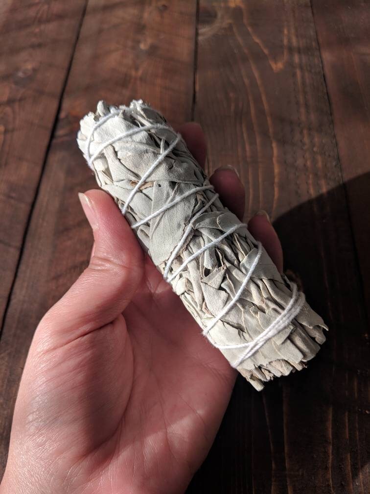 Organic White Sage Stick* California Sourced Sage* Cleansing Sage Stick ...