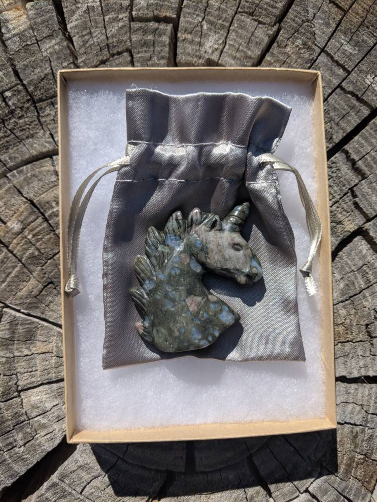 Llanite Unicorn Crystal * Chakra Balancing Cystals * Hand Carved Stone ...