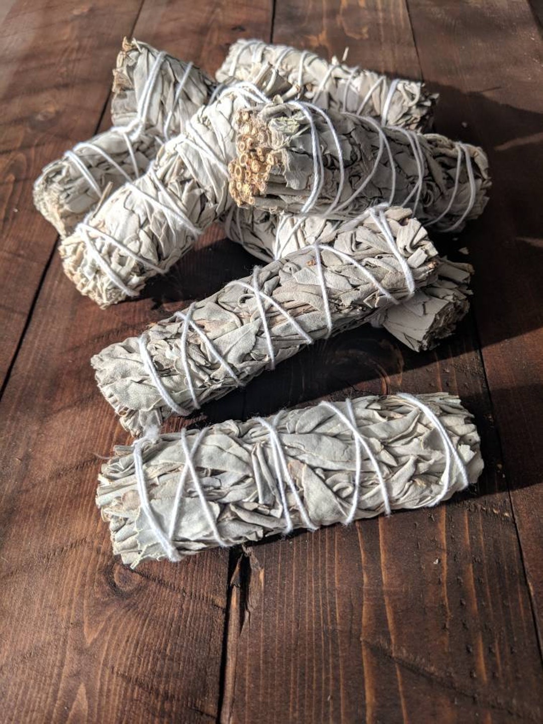 Organic White Sage Stick* California Sourced Sage* Cleansing Sage Stick ...