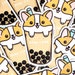 Boba Corgi Sticker Corgi Stickers Vinyl Stickers Boba - Etsy