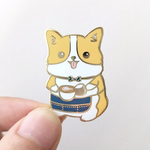 Macaron Corgi Enamel Pin Corgi Pins Cute Pins Enamel Pins | Etsy