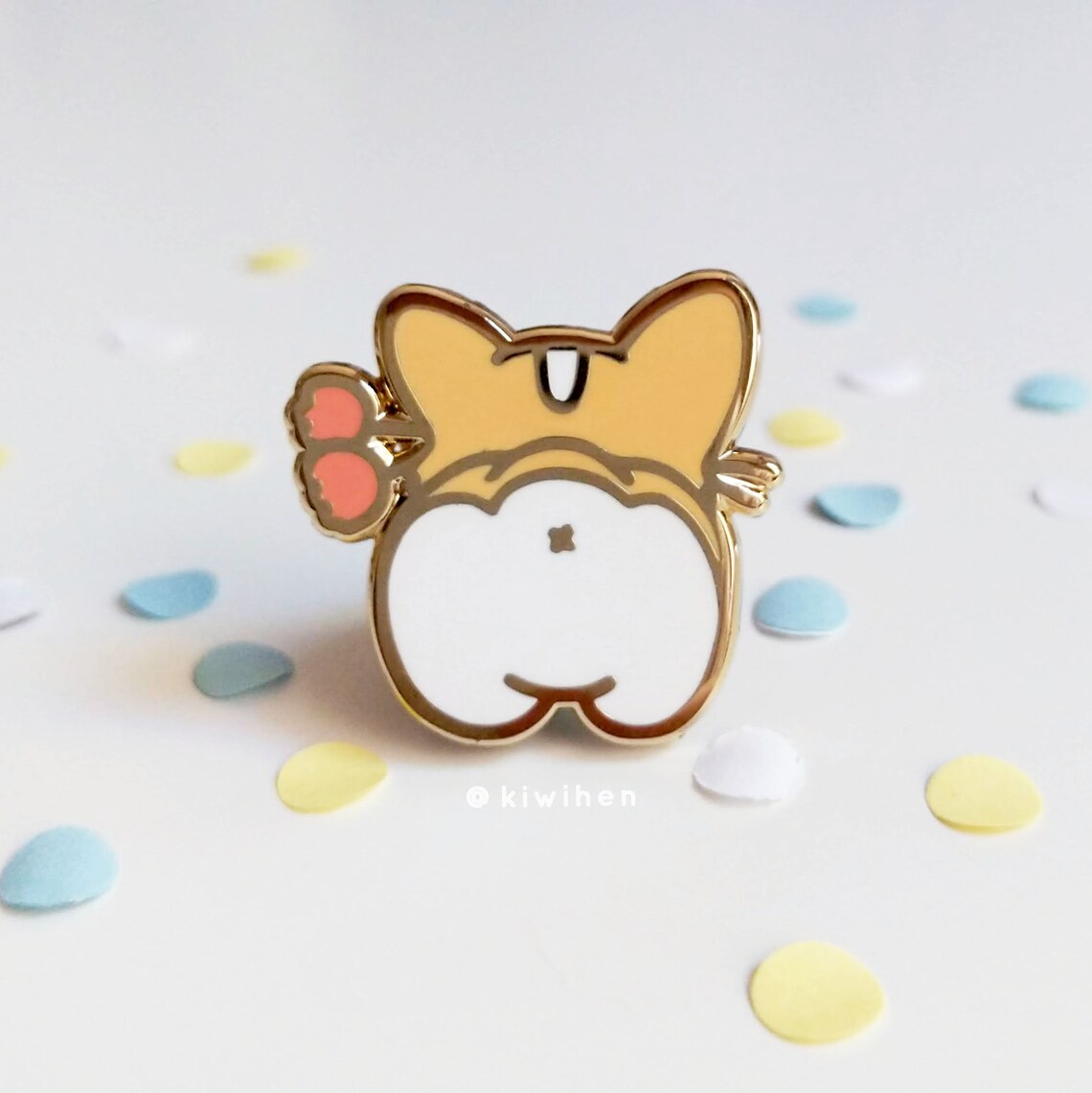 Corgi Booty Pin Corgi Pin Cute Pins Enamel Pins Corgi | Etsy