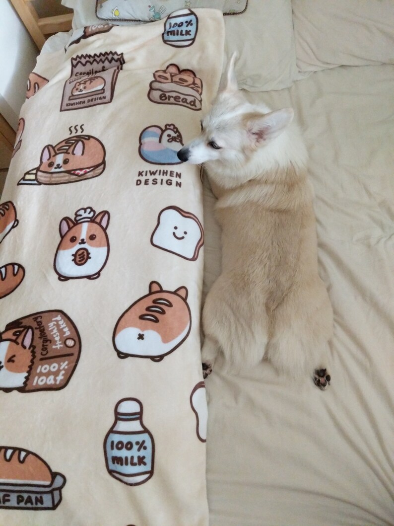 Blanket Corgi Bread Loaf - Etsy