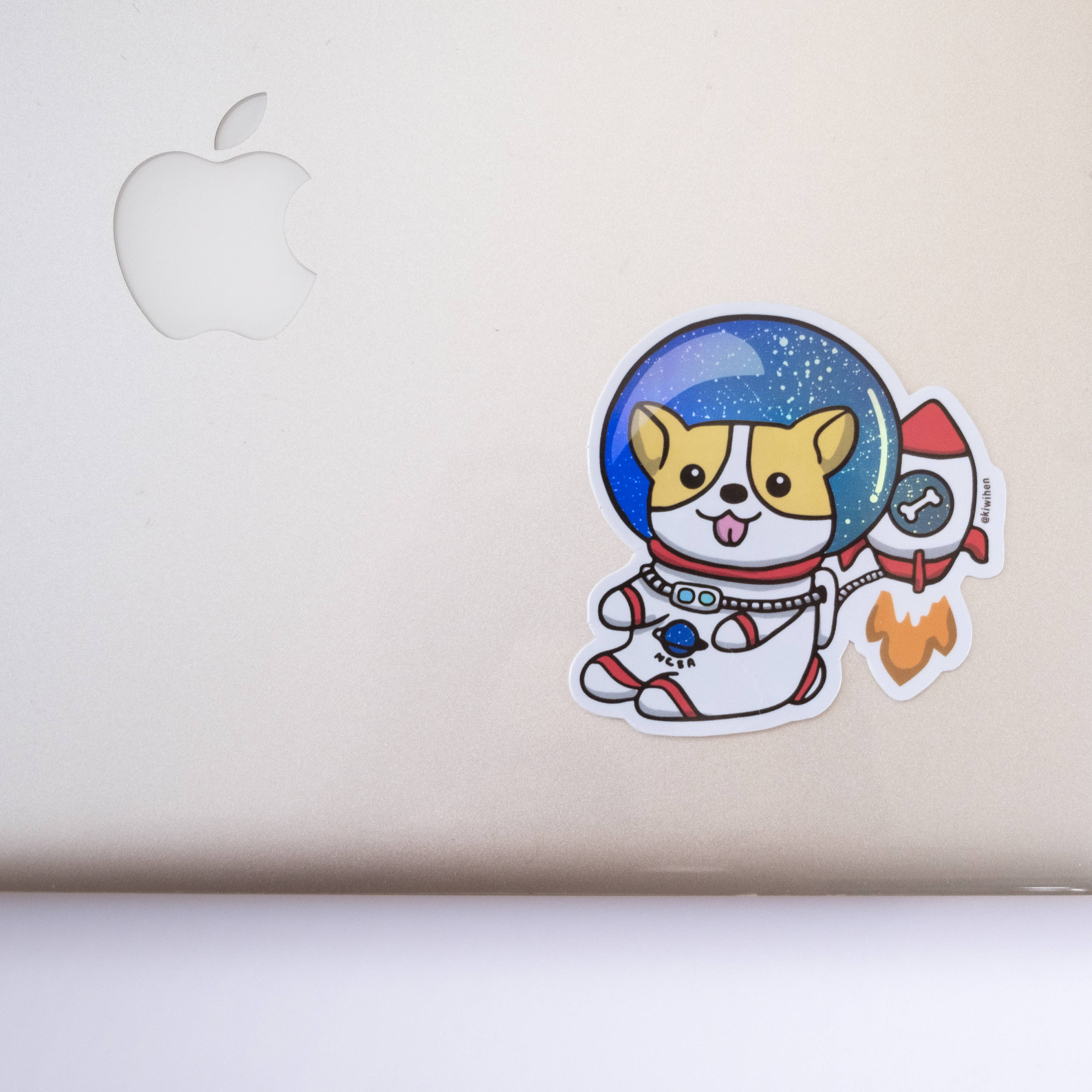 Holographic Stickers Corgi Stickers Vinyl Stickers Die Cut | Etsy