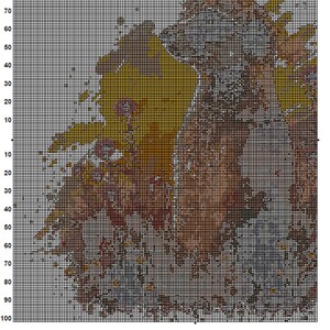 Meerkat Cross Stitch Pattern 7 Instant PDF Download - Watercolor Cross ...