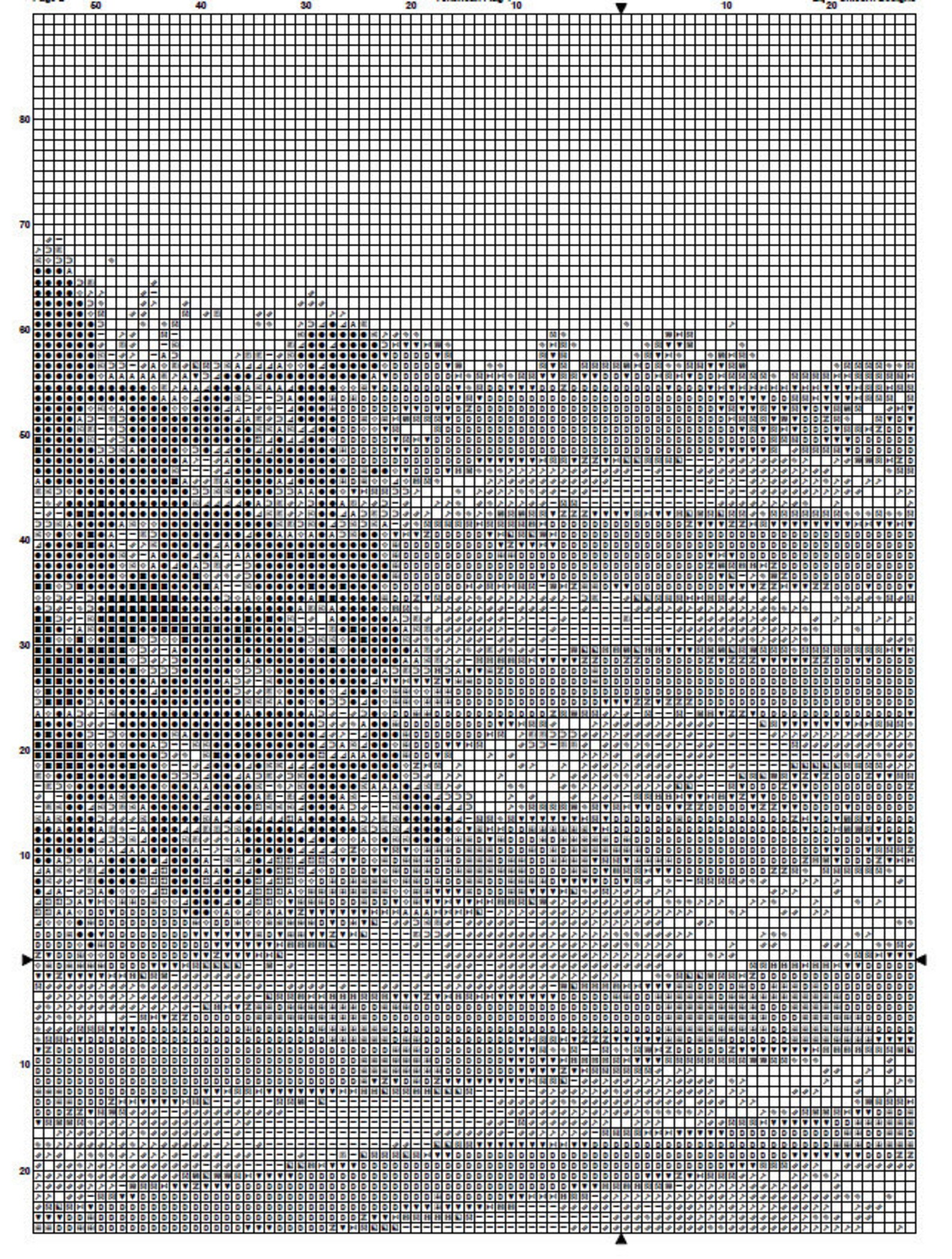 American Flag Cross Stitch Pattern 1 Instant PDF Download - Etsy