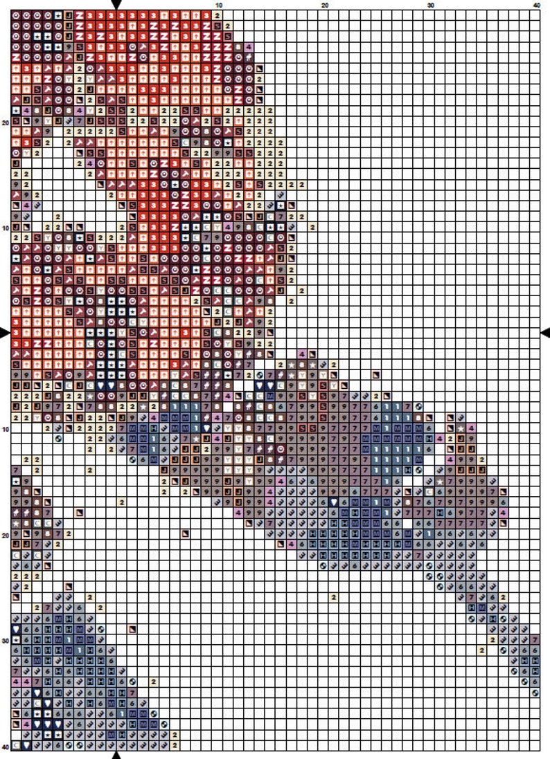 Ice Hockey Cross Stitch Pattern 2 Instant PDF Download Sport | Etsy