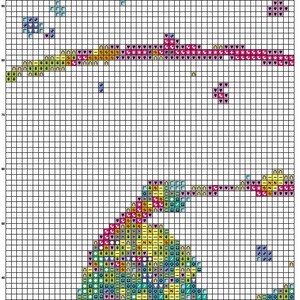 Gymnastics Dancing Cross Stitch Pattern 1 Instant PDF Download | Etsy