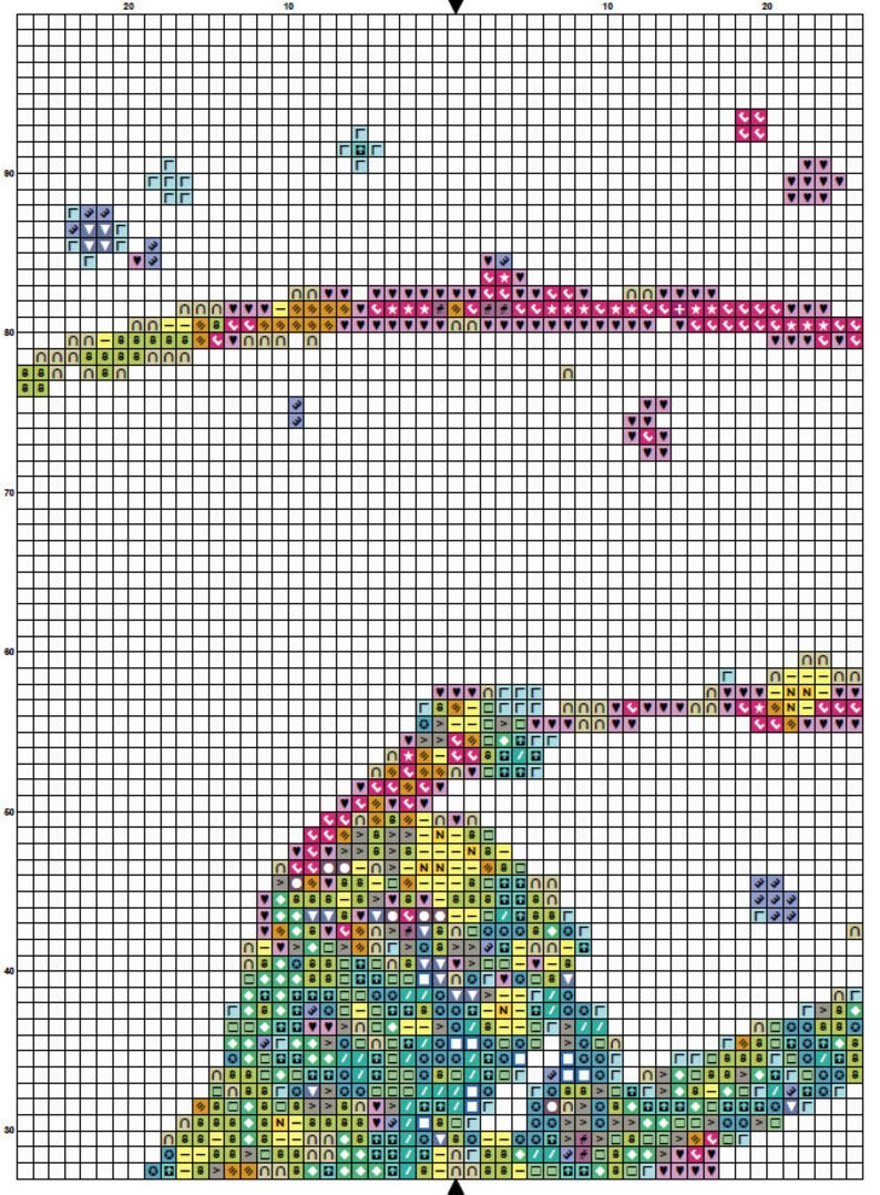 Gymnastics Dancing Cross Stitch Pattern 1 Instant PDF Download | Etsy