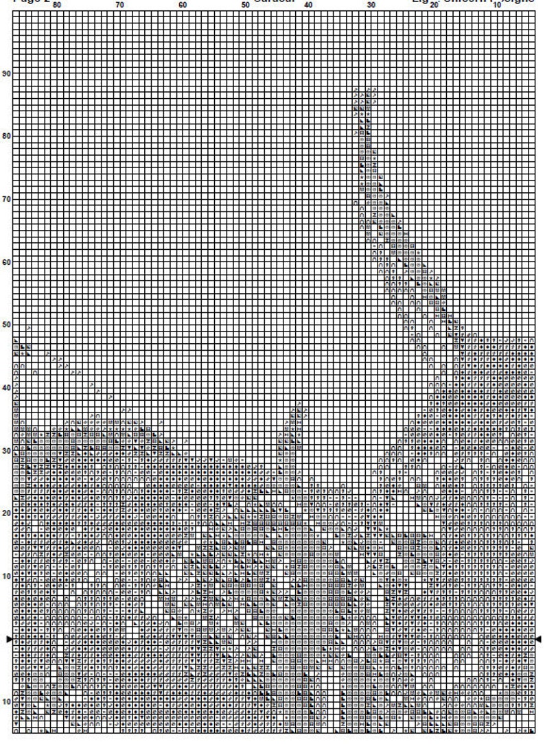 Caracal Cross Stitch Pattern Instant PDF Download Large Cat | Etsy