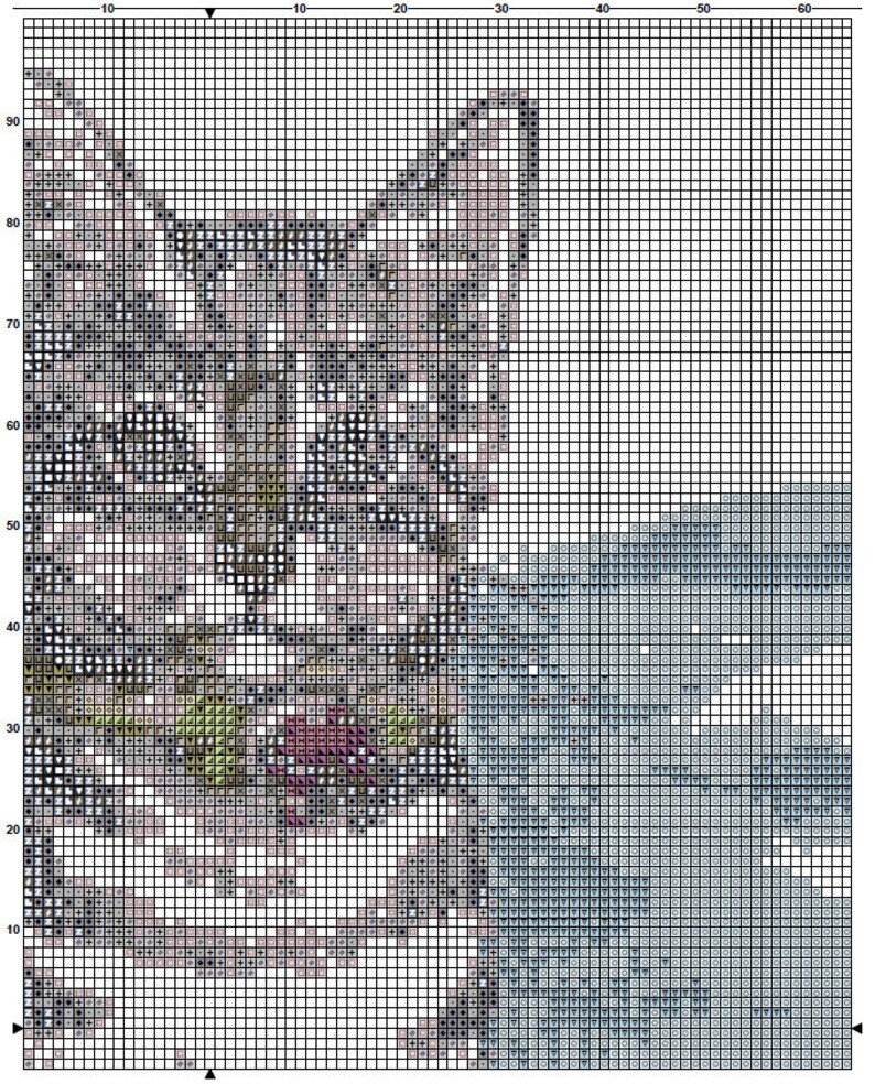 Cat Cross Stitch Pattern 7 Instant PDF Download Kitty - Etsy