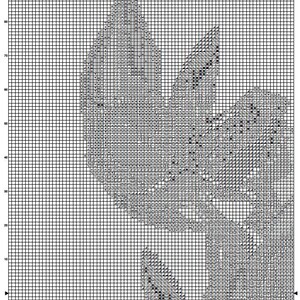 Orchid Cross Stitch Pattern 8 Instant PDF Download Flowers - Etsy