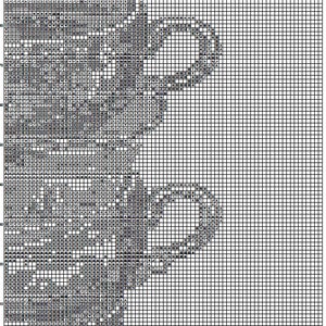 Tea Cups Cross Stitch Pattern 1 Instant PDF Download Tea - Etsy