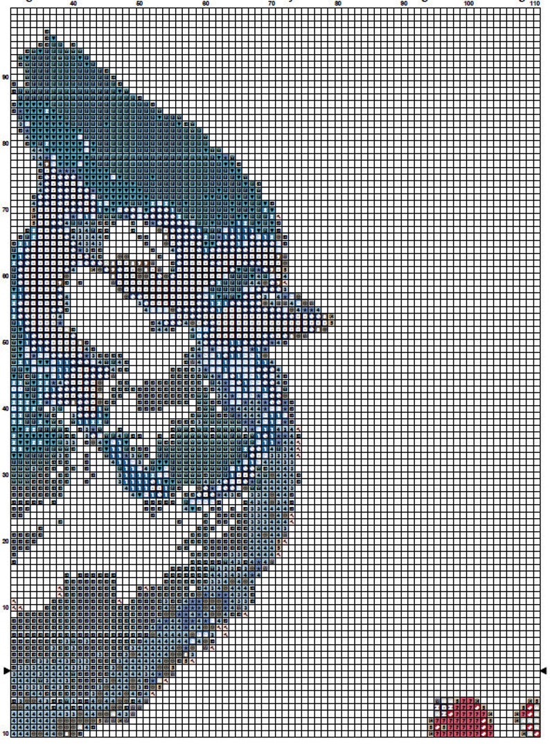 Blue Jay Cross Stitch Pattern Instant PDF Download Blue Jay - Etsy