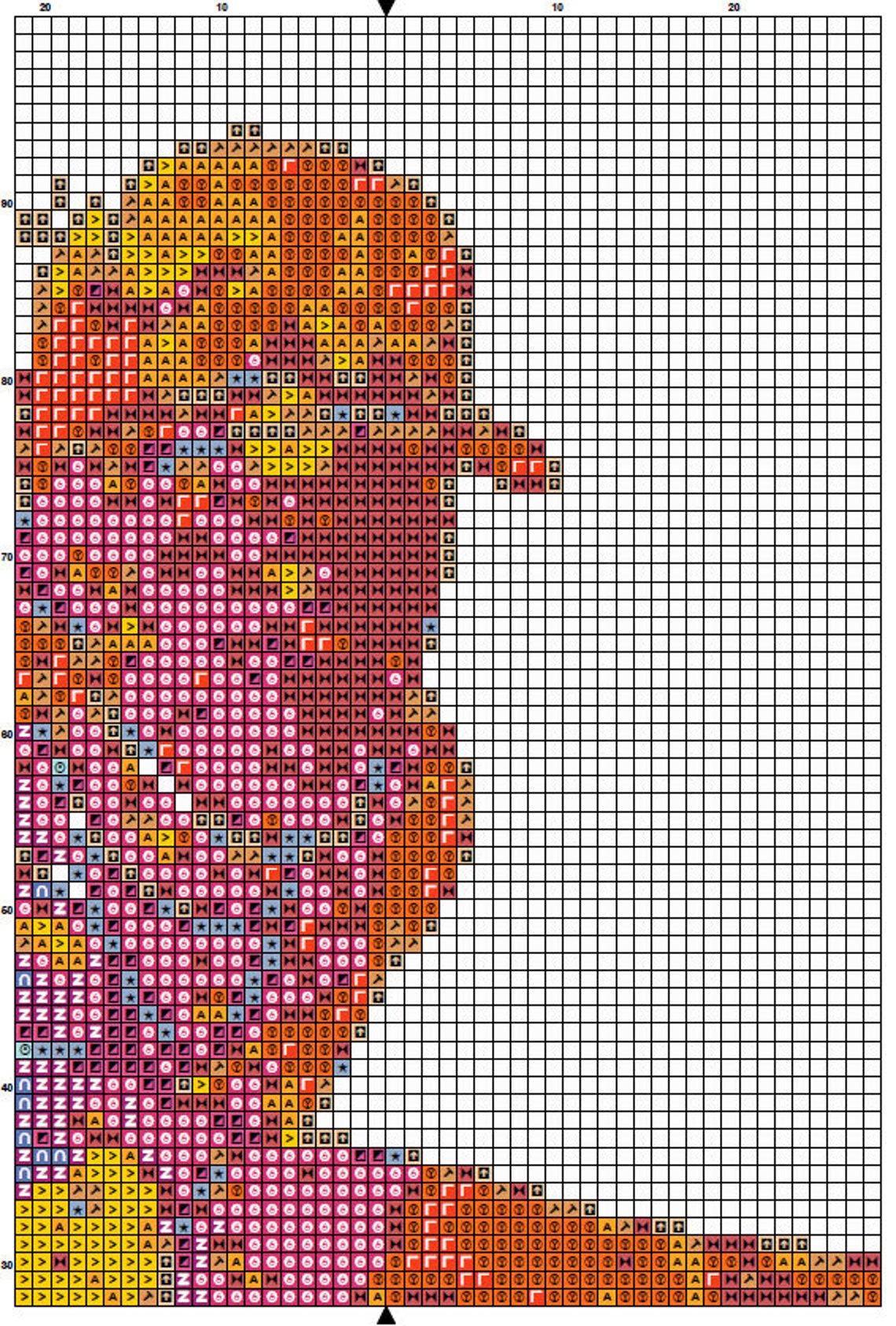 Baseball Player Cross Stitch Pattern 5 Instant PDF Download - Etsy