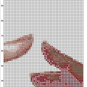 Hands Cross Stitch Pattern 13 Instant PDF Download - Hand Watercolor ...
