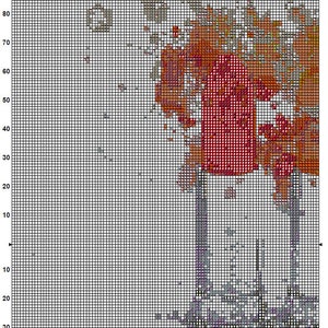 Rainbow Lipsticks Cross Stitch Pattern Instant PDF Download - Makeup ...