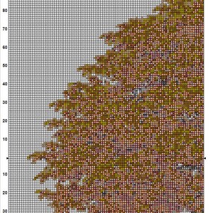 Autumn Tree Cross Stitch Pattern Instant PDF Download | Fall Tree ...