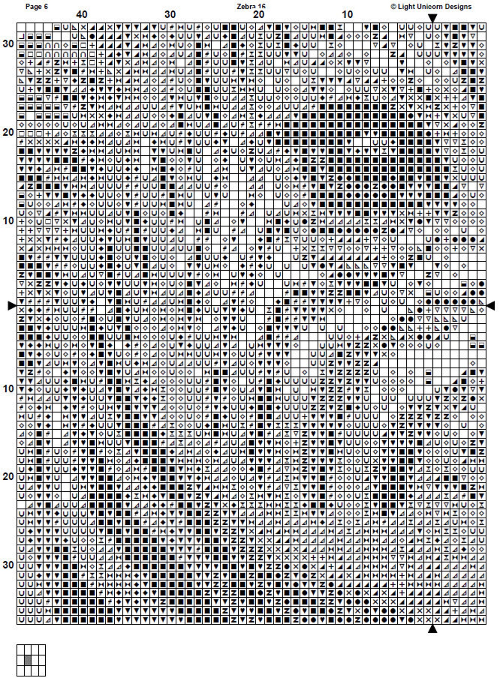 Zebra Cross Stitch Pattern 16 Instant PDF Download - Zebra Watercolor ...