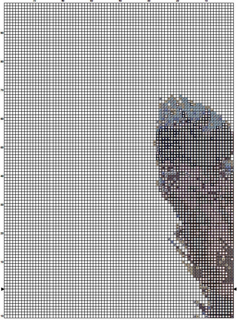 Feather Cross Stitch Pattern 1 Instant PDF Download Feather - Etsy