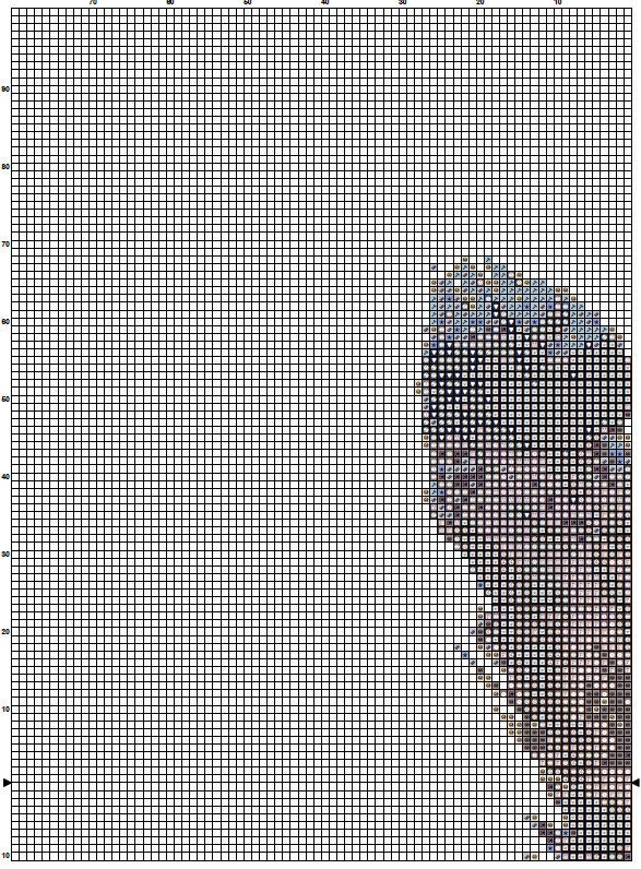 Feather Cross Stitch Pattern 1 Instant PDF Download Feather - Etsy