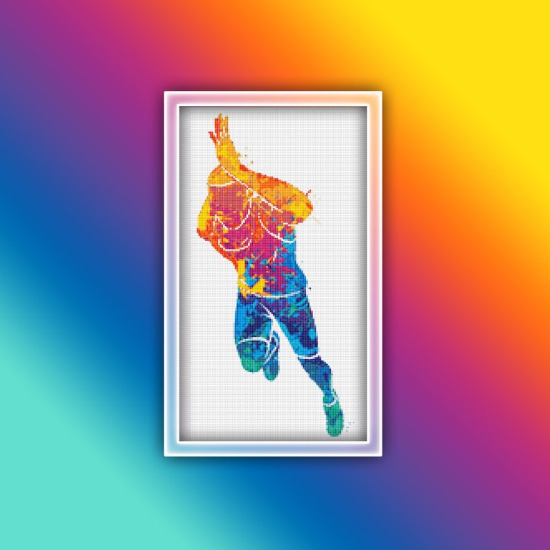 Runner Cross Stitch Pattern 2 Instant Download Instant PDF - Etsy