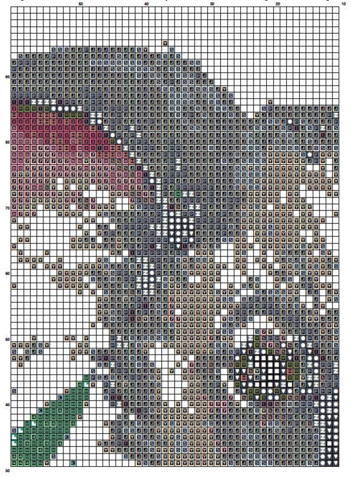 Baby Koala Cross Stitch Pattern 1 Instant PDF Download Koala | Etsy