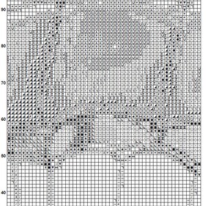 Teddy Bear Sky Diver Cross Stitch Pattern 1 Instant PDF Download | Sky ...