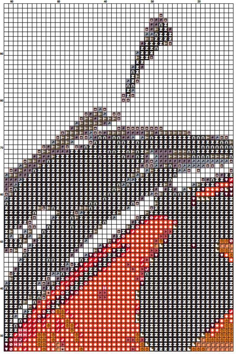 Lady Bird Cross Stitch Pattern 1 Instant PDF Download Beetle - Etsy