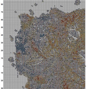 Leopards Cross Stitch Pattern 1 Instant PDF Download - Leopard ...