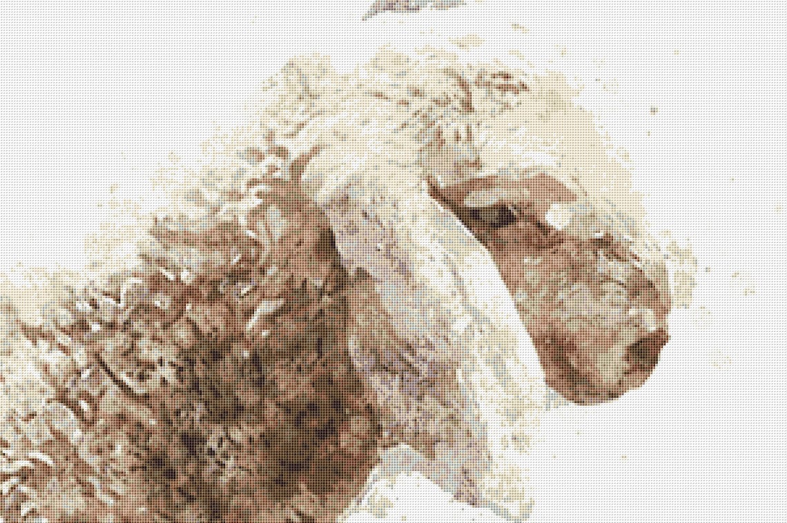 Lamb Cross Stitch Pattern Instant PDF Download Lamb - Etsy