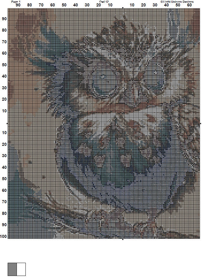 Owl Cross Stitch Pattern 12 Instant Download Instant PDF - Etsy