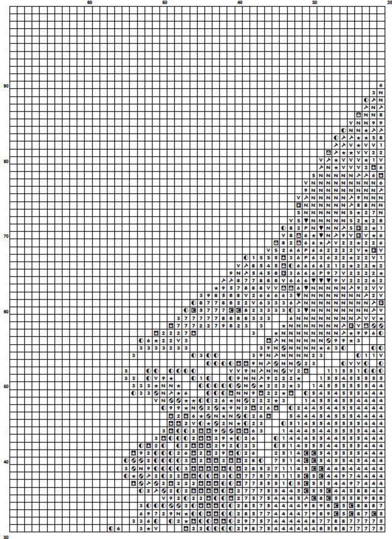 Face Cross Stitch Pattern 1 Instant PDF Download Woman - Etsy