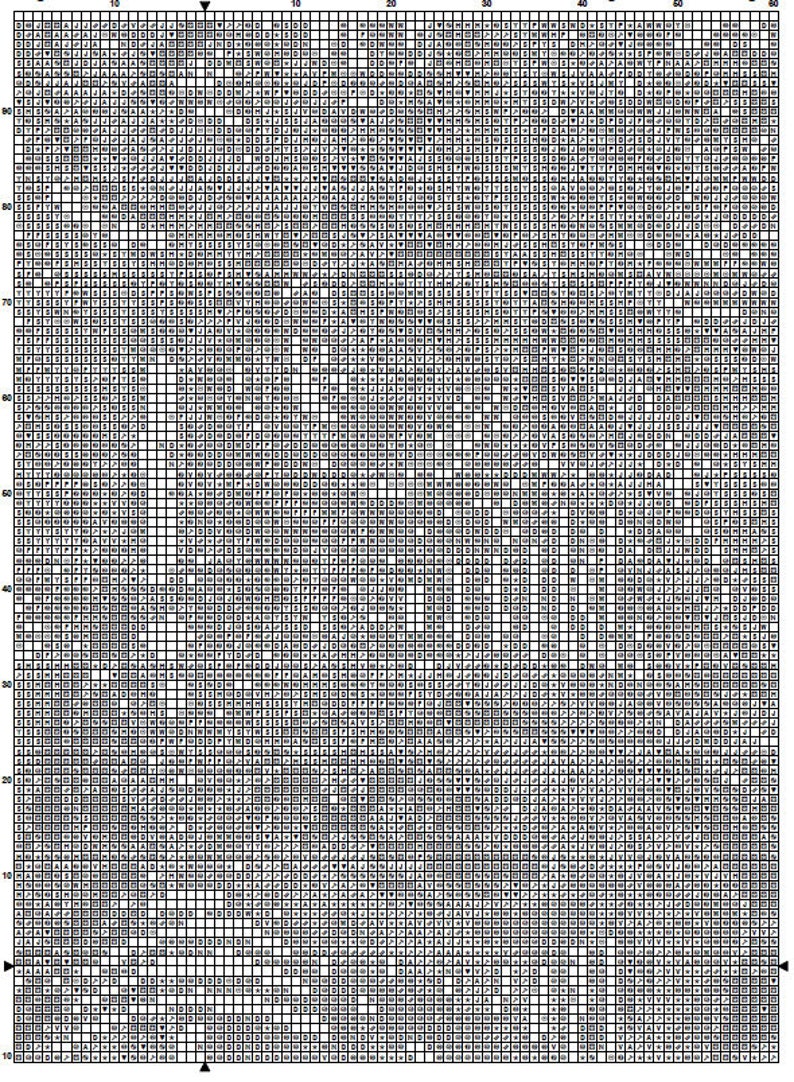 African Man Art Cross Stitch Pattern 1 Instant PDF Download | Etsy