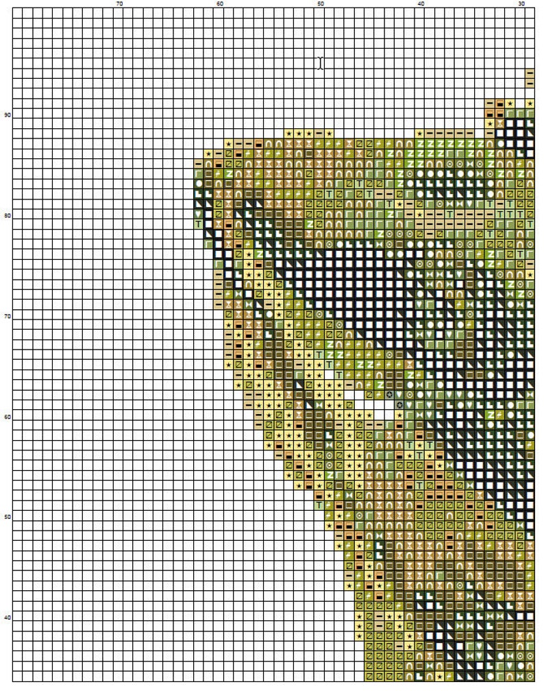 Frog Cross Stitch Pattern 3 Instant PDF Download Frog - Etsy
