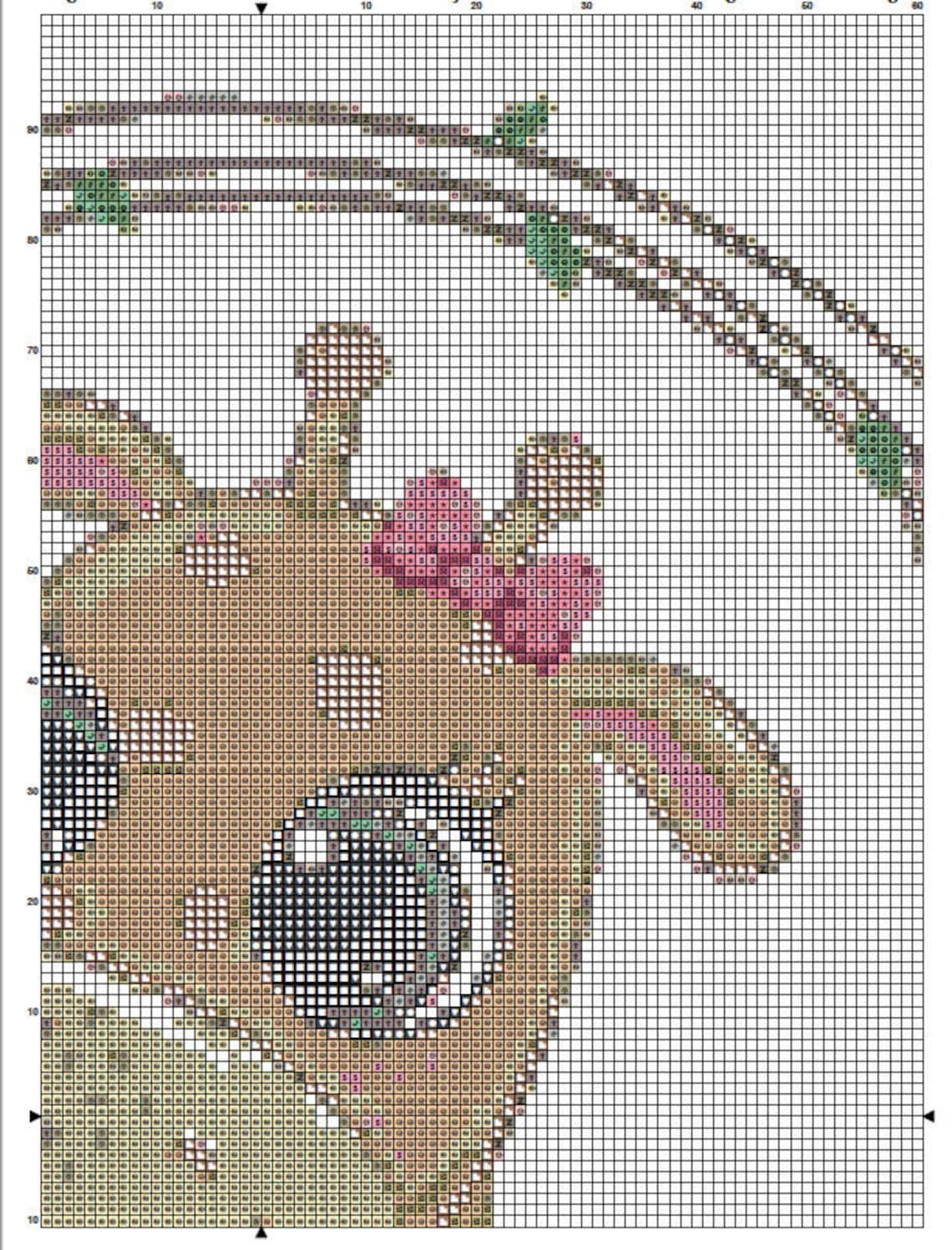 Baby Giraffe Cross Stitch Pattern 1 Instant Download Instant | Etsy