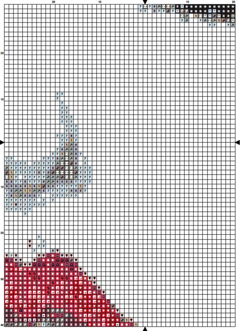 Woman Cross Stitch Pattern 9 Instant PDF Download Woman | Etsy