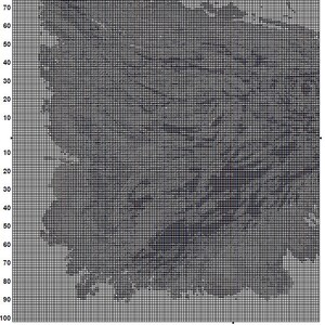 Hawk Cross Stitch Pattern 1 Instant Download Instant PDF Download ...