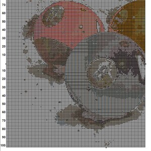 Pool Balls Cross Stitch Pattern Instant Download Instant PDF Download ...