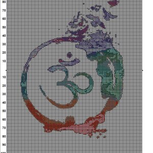 Ohm Cross Stitch Pattern 1 Instant Download Instant PDF Download Ohm ...