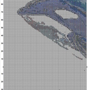 Orca Cross Stitch Pattern 2 Instant PDF Download - Killer Whale ...
