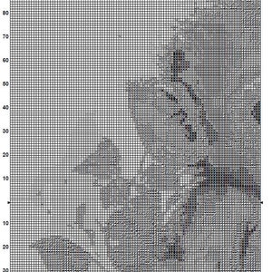 Monkey Cross Stitch Pattern 4 Instant PDF Download - Monkey Watercolor ...