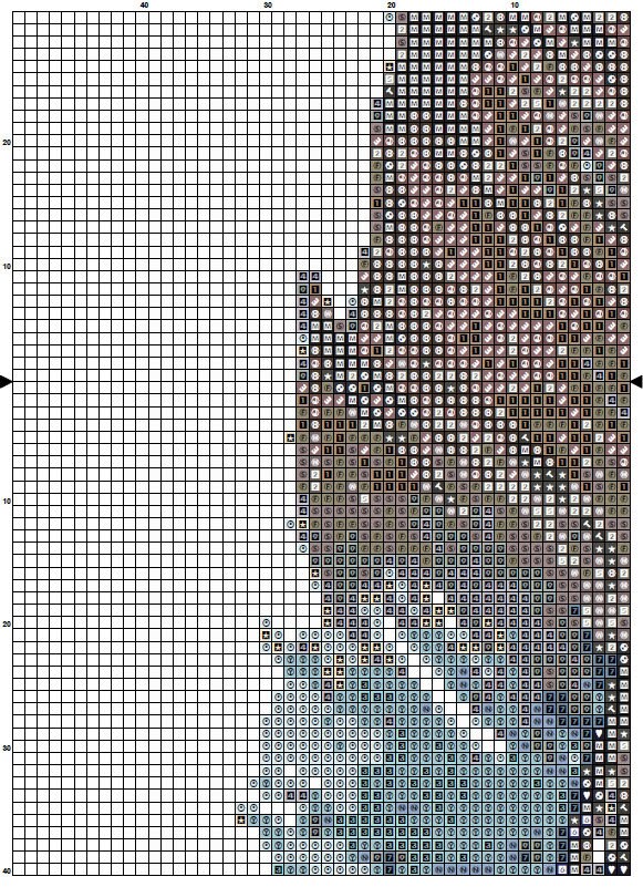 Feather Cross Stitch Pattern 3 Instant PDF Download Feather - Etsy