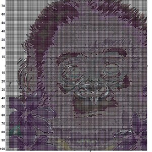 Gorilla Cross Stitch Pattern 1 Instant PDF Download - Baby Gorilla ...