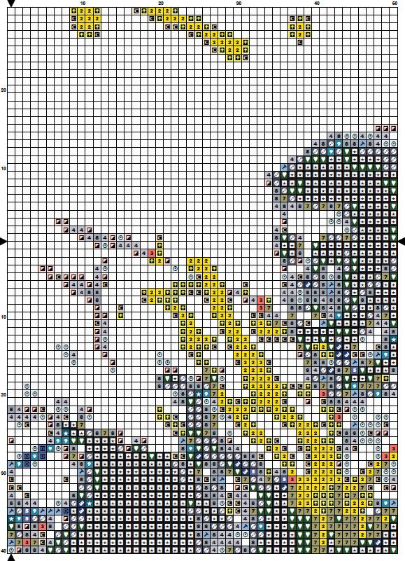 Soccer Player Cross Stitch Pattern 3 Instant Download Instant | Etsy